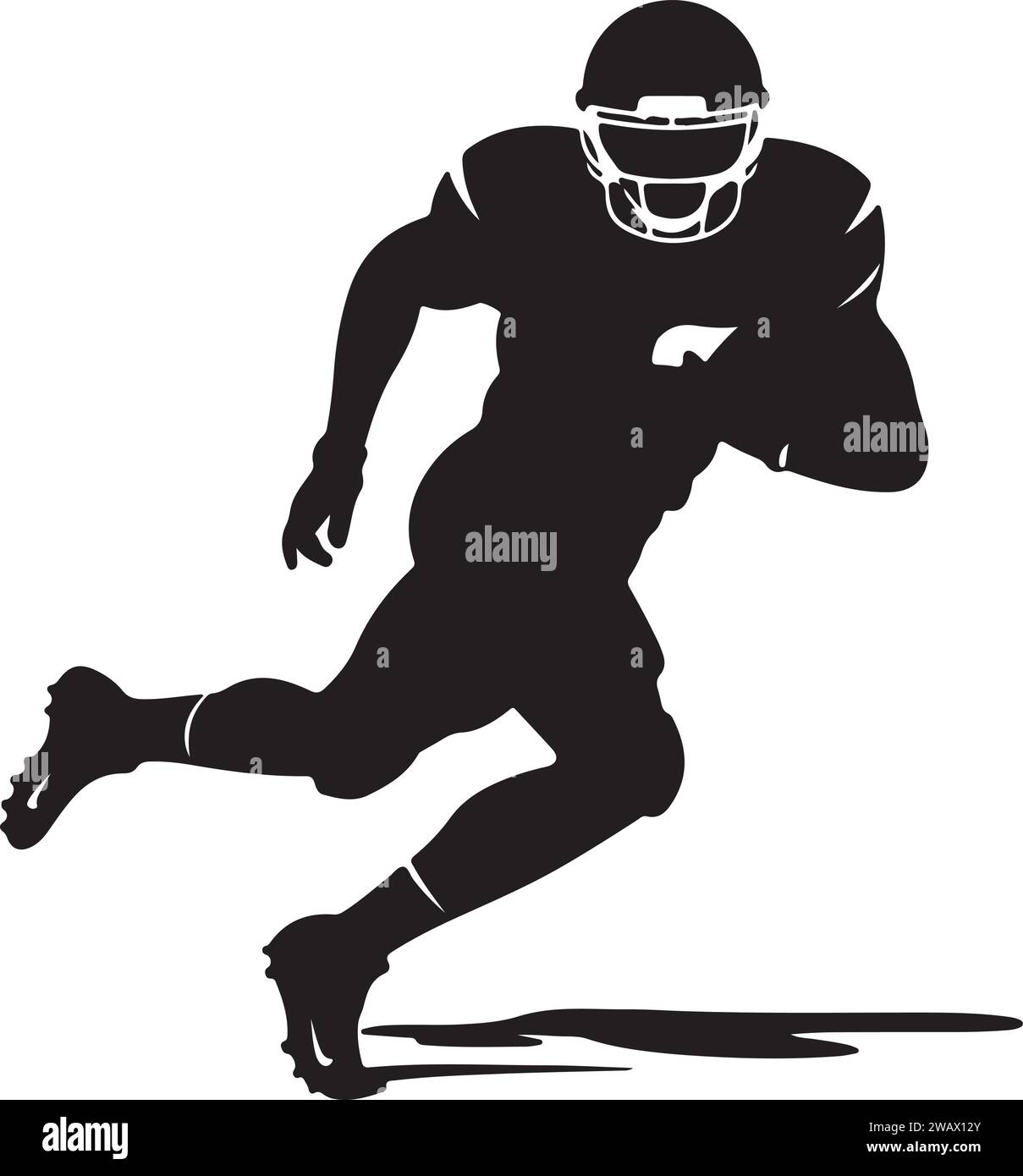Football Player Defense Clip Art