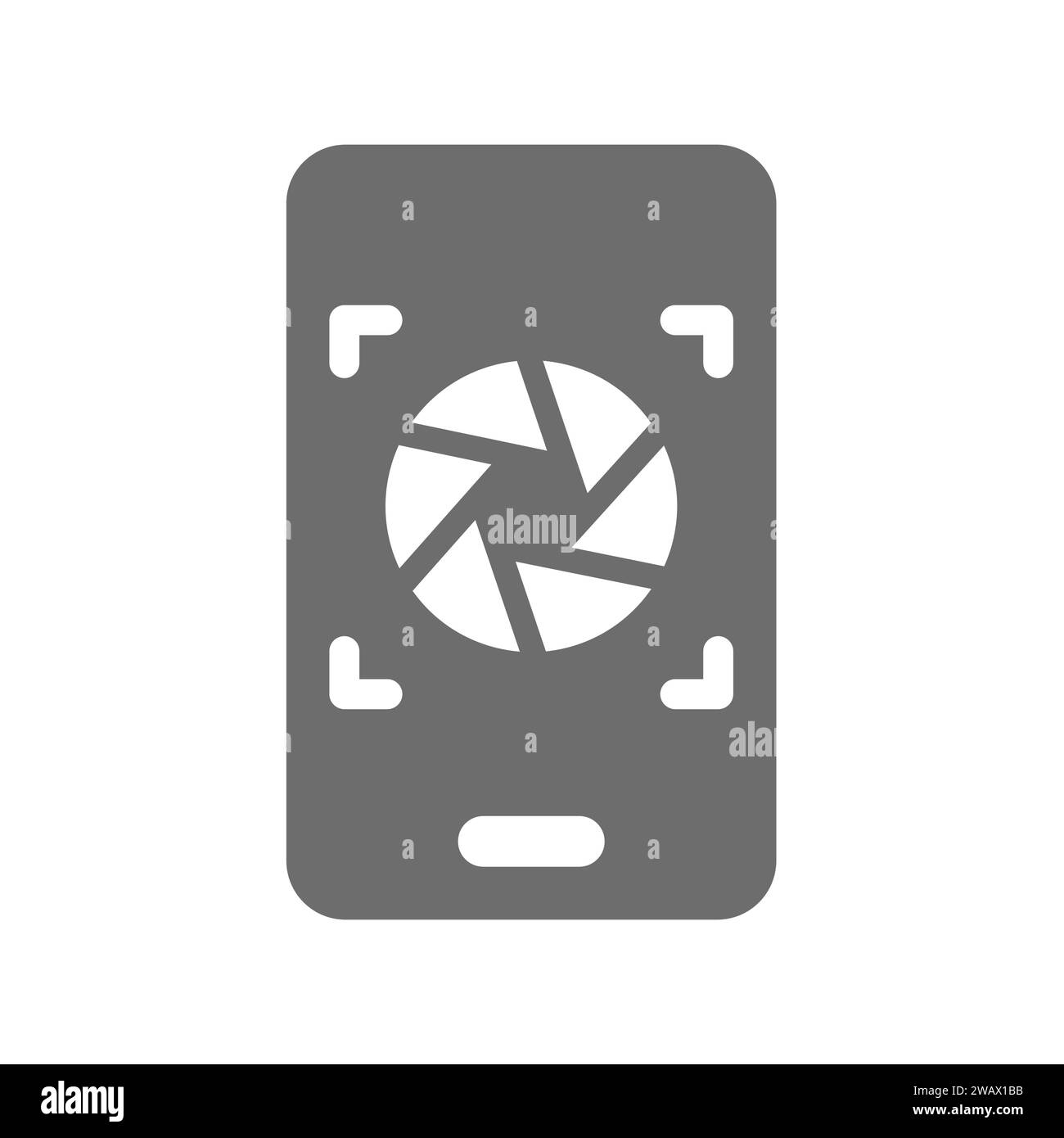 Smartphone and photo camera vector icon. Phone picture symbol Stock ... Smartphone and photo camera vector icon. Phone picture symbol Stock ...