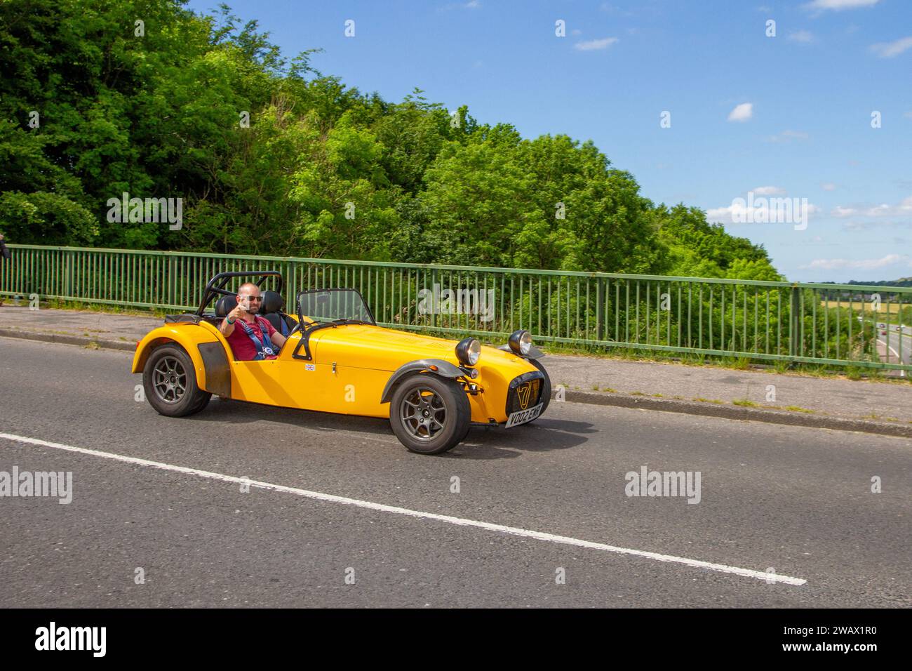 2002 Yellow CATERHAM 7 S3 (S pack) a 1796 cc Petrol roadster, 2-seater ...