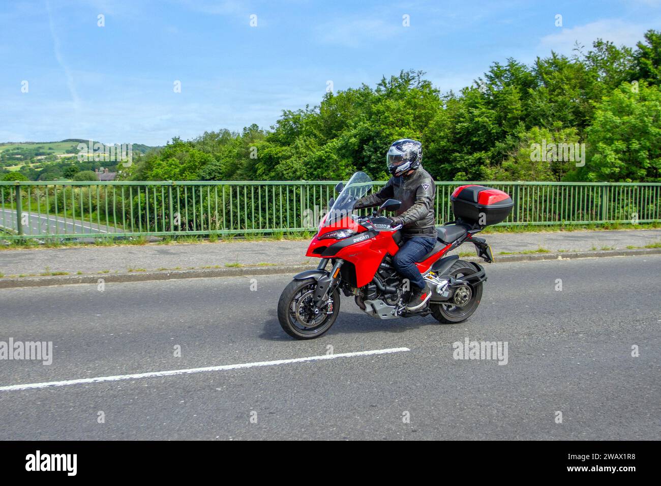 2019 Red Ducati Multi-Strada 1260 S 1262 cc, longer-stroke 1262cc X ...