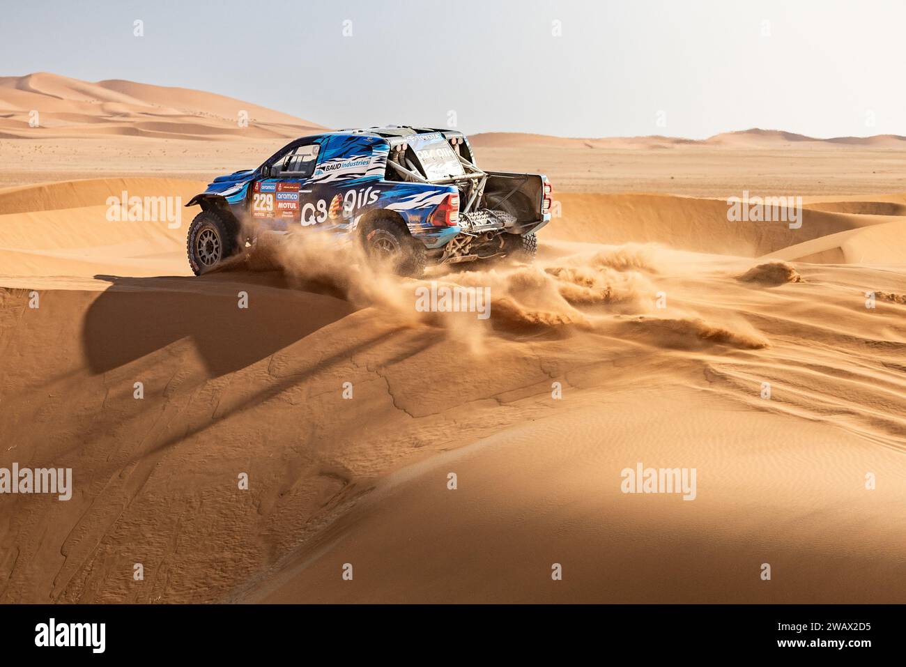 229 BAUD Lionel (fra), BAUD Lucie (fra), Overdrive Racing, Toyota Hilux ...