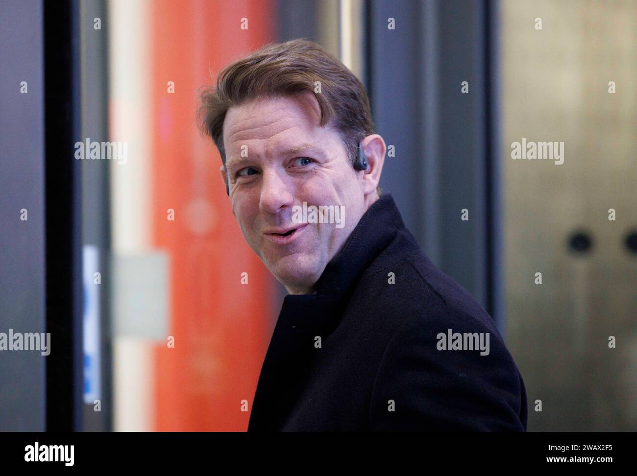 London, UK. 07th Jan, 2024. Fraser Nelson, Editor of The Spectator ...