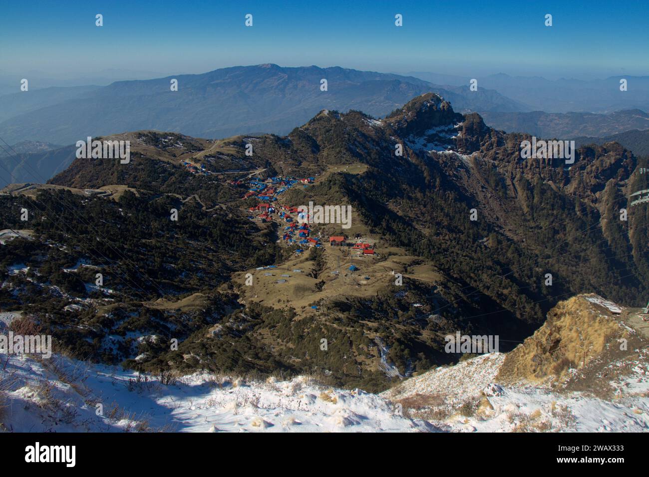 Beautiful landscape of Kuri village, Kalinchowk, Nepal Stock Photo - Alamy