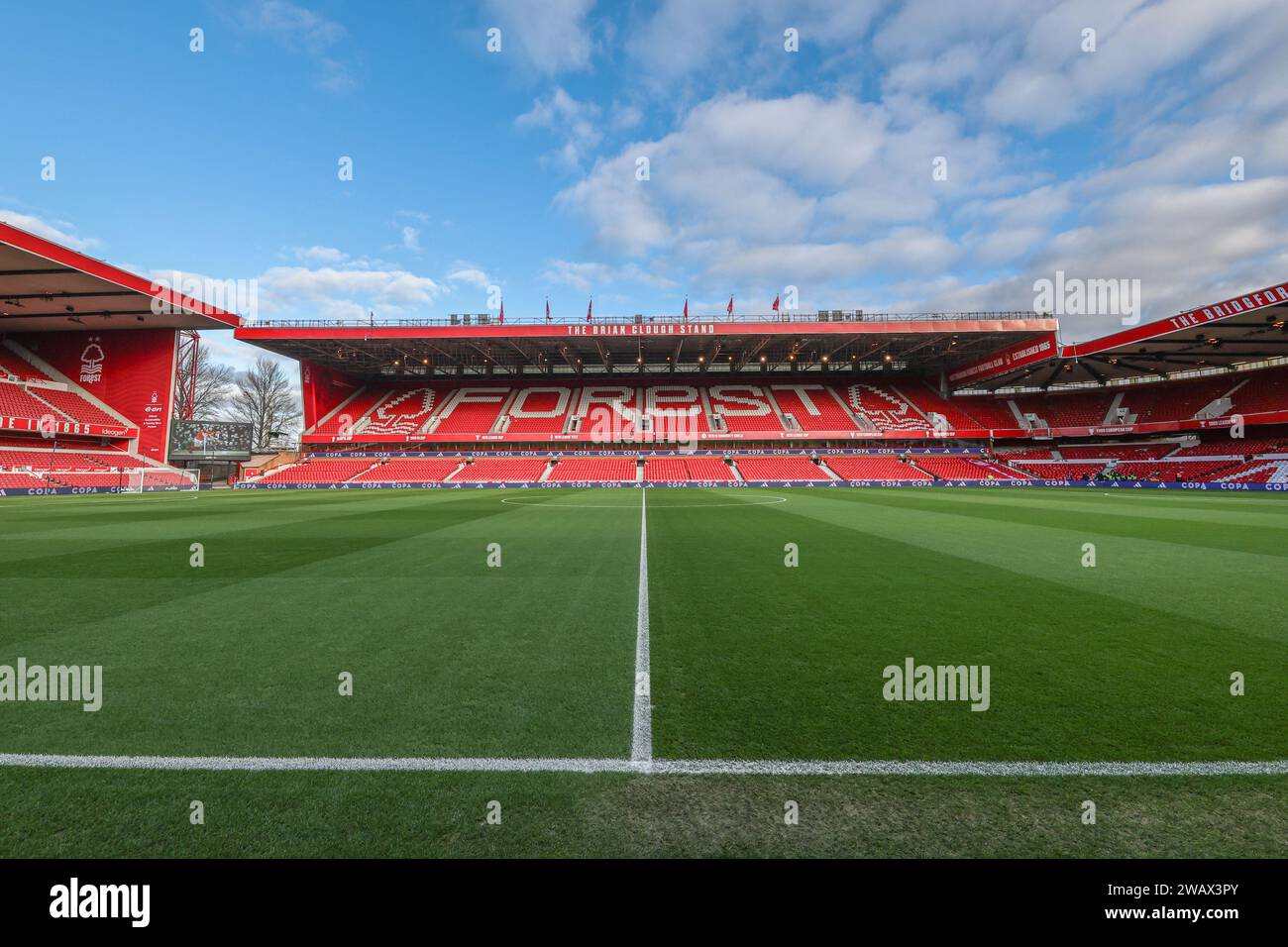 Nottingham, UK. 07th Jan, 2024. A general view of City Ground during ...