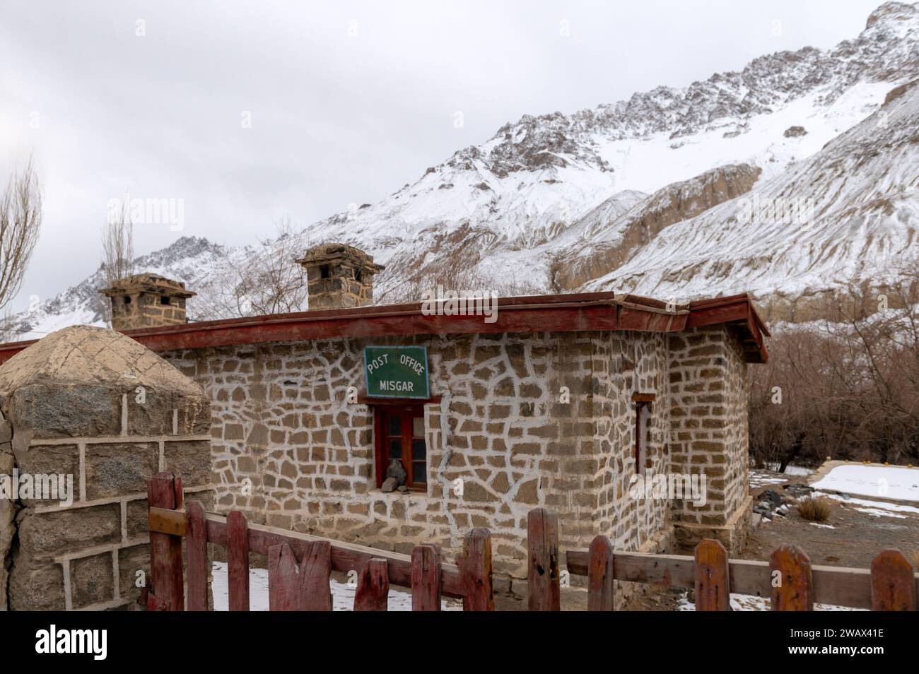 winter landscape of northern areas of Pakistan Stock Photo - Alamy
