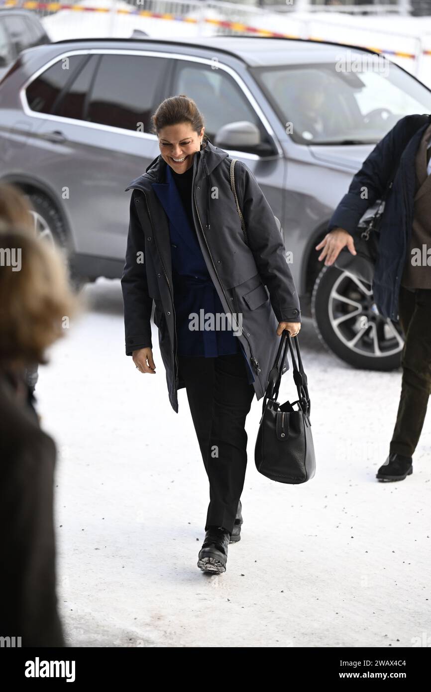 SEAL, SWEDEN 20240107Crown Princess Victoria arrives at the People's ...
