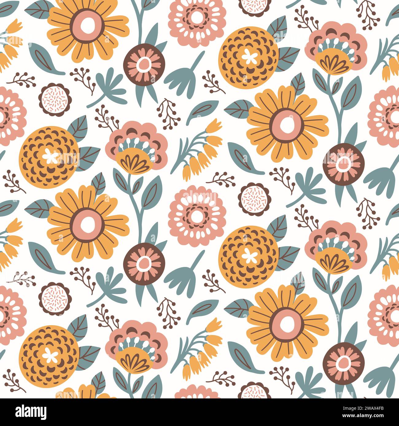 Seamless sand pattern and leaves Cut Out Stock Images & Pictures - Alamy