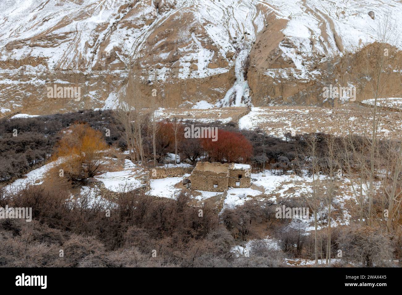 winter landscape of northern areas of Pakistan Stock Photo - Alamy