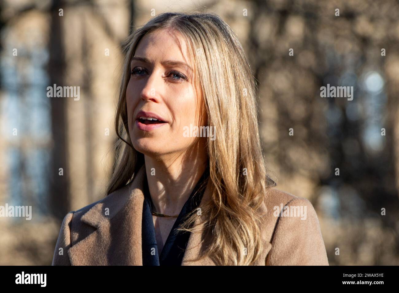 London, UK. 07 Jan 2024. Laura Trott - Chief Secretary to the Treasury ...