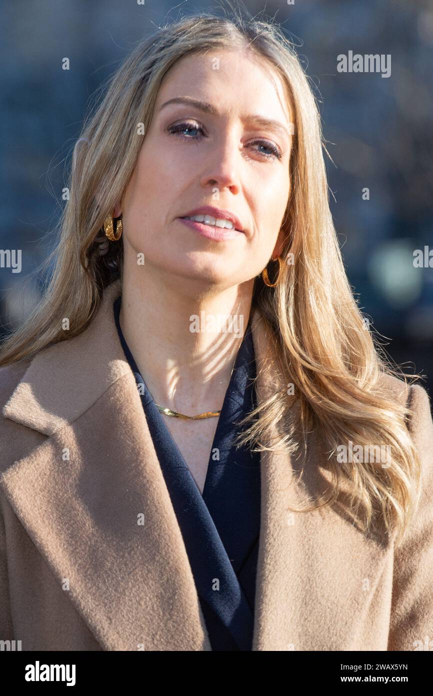 London, UK. 07 Jan 2024. Laura Trott - Chief Secretary to the Treasury ...