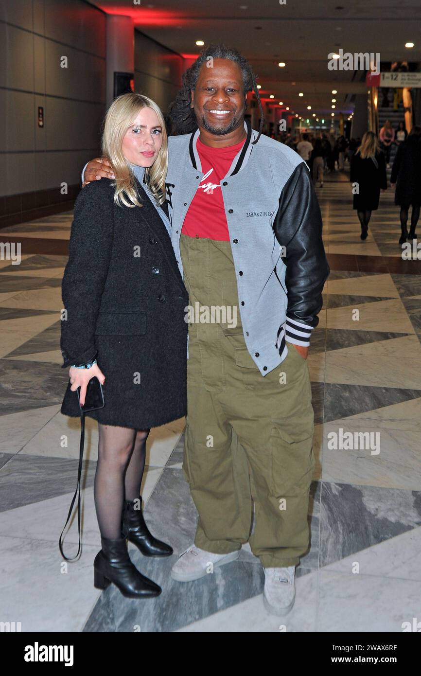 WORLD CLUB DOME Winter Edition 2024. Mola Adebisi und Adelina Zilai ...