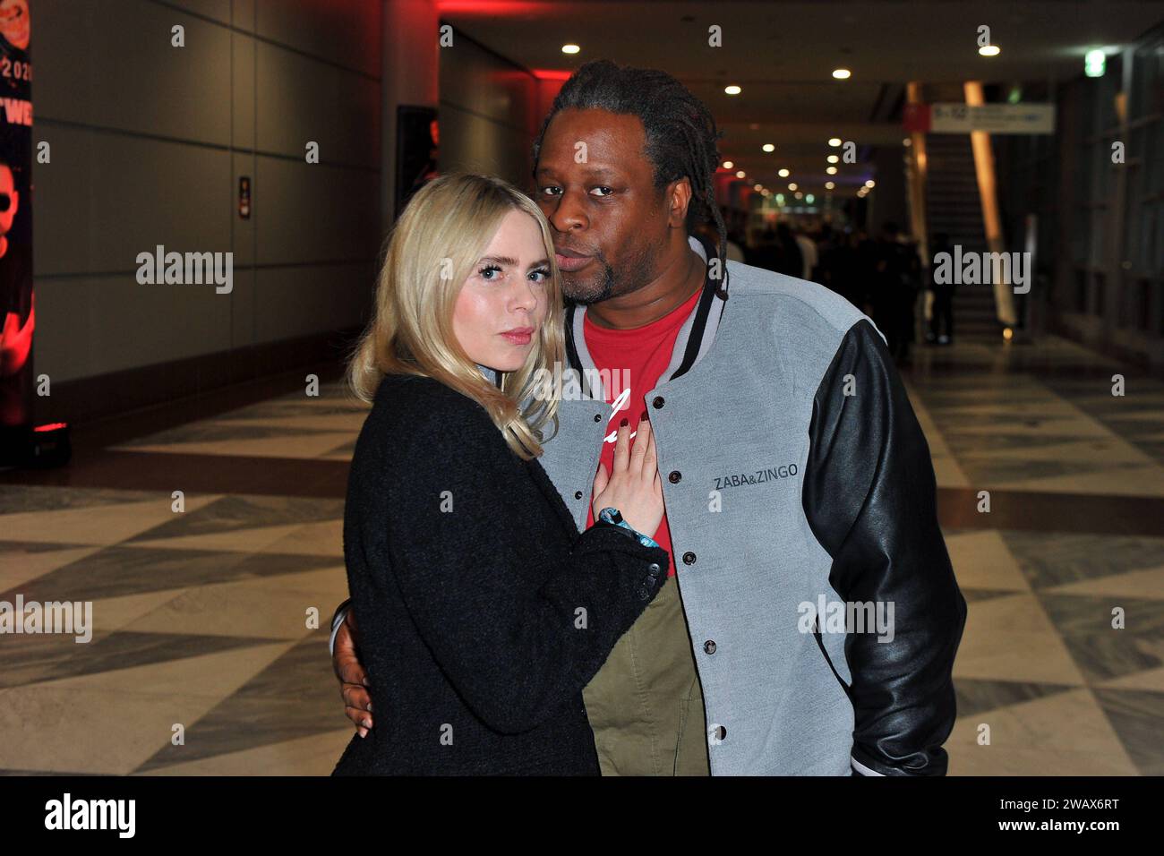 WORLD CLUB DOME Winter Edition 2024. Mola Adebisi und Adelina Zilai ...