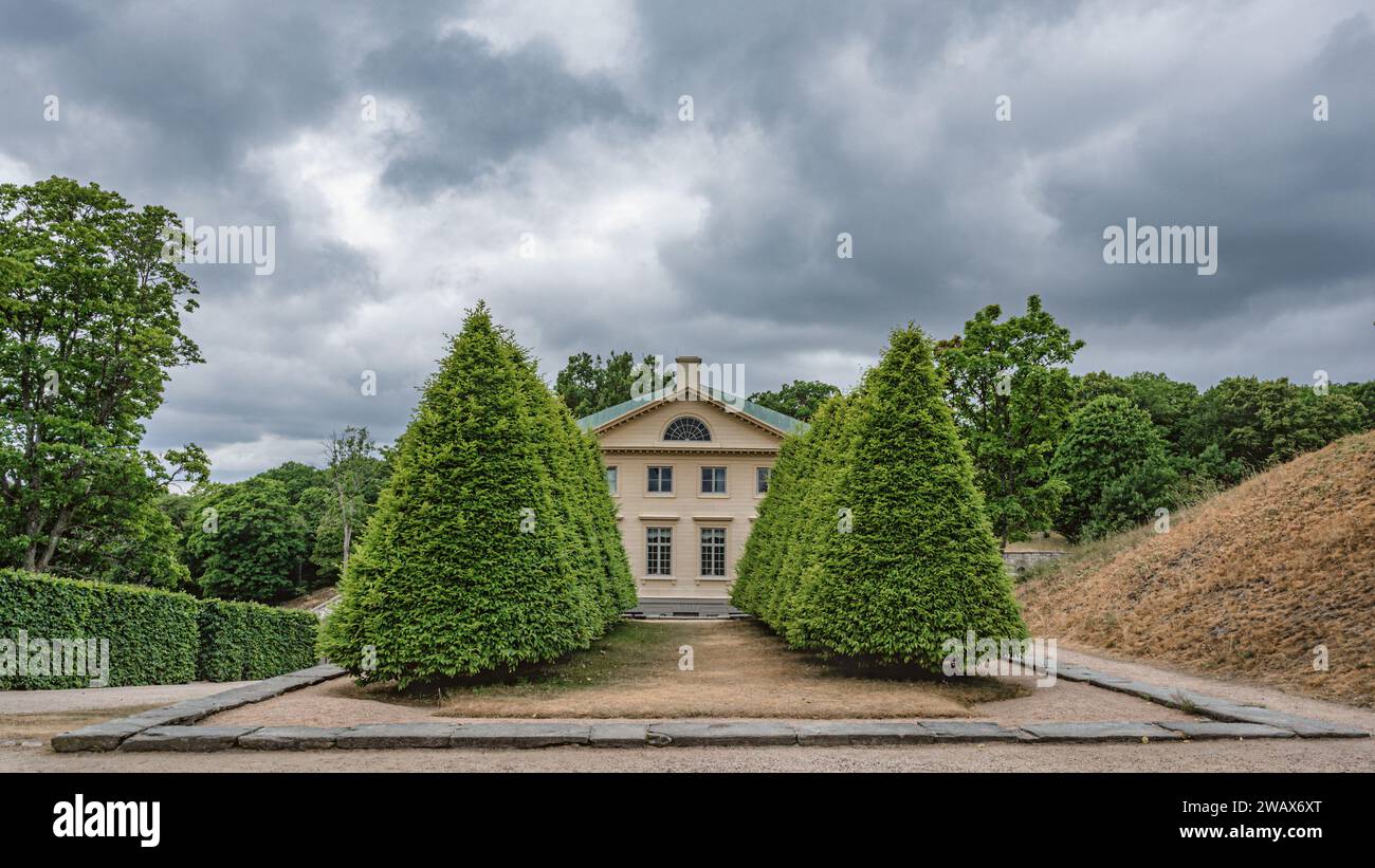 MÖLNDAL, SWEDEN - JUNE 18, 2023: Gunnebo Castle and Gardens are ...