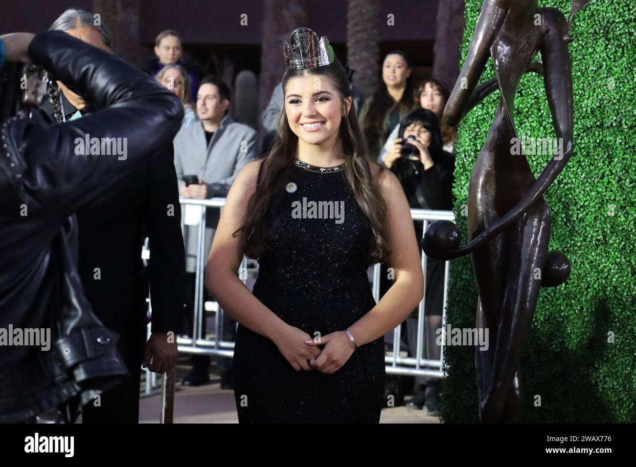 Palm Springs, California, U.S.A. 31st Dec, 2023. Lawren "Lulu"" Goodfox ...