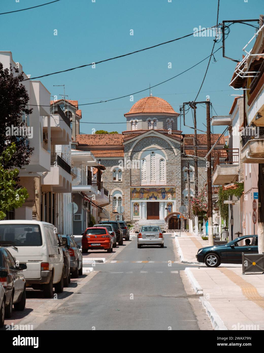 Greece greek evia island hi-res stock photography and images - Alamy