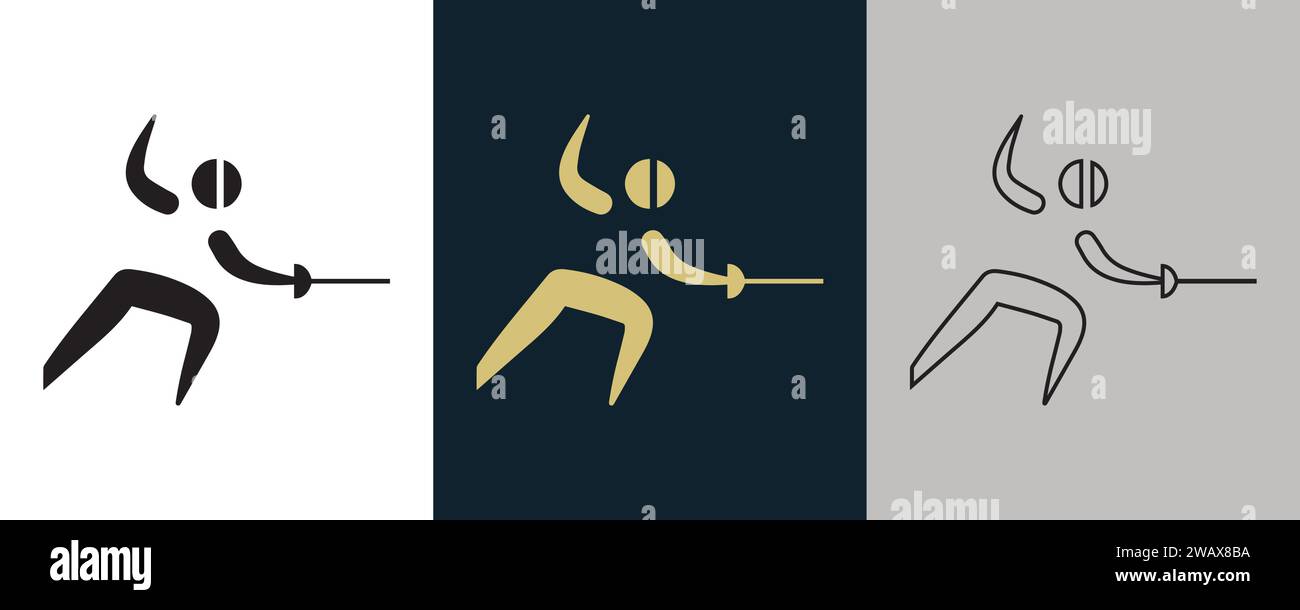 Black fen Stock Vector Images - Alamy