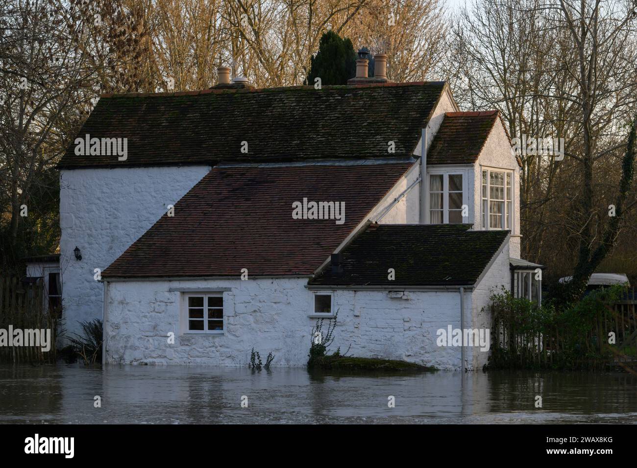House surrounded by water hi-res stock photography and images - Alamy