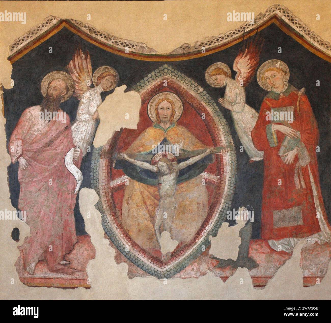 Saint stephen fresco hi-res stock photography and images - Alamy