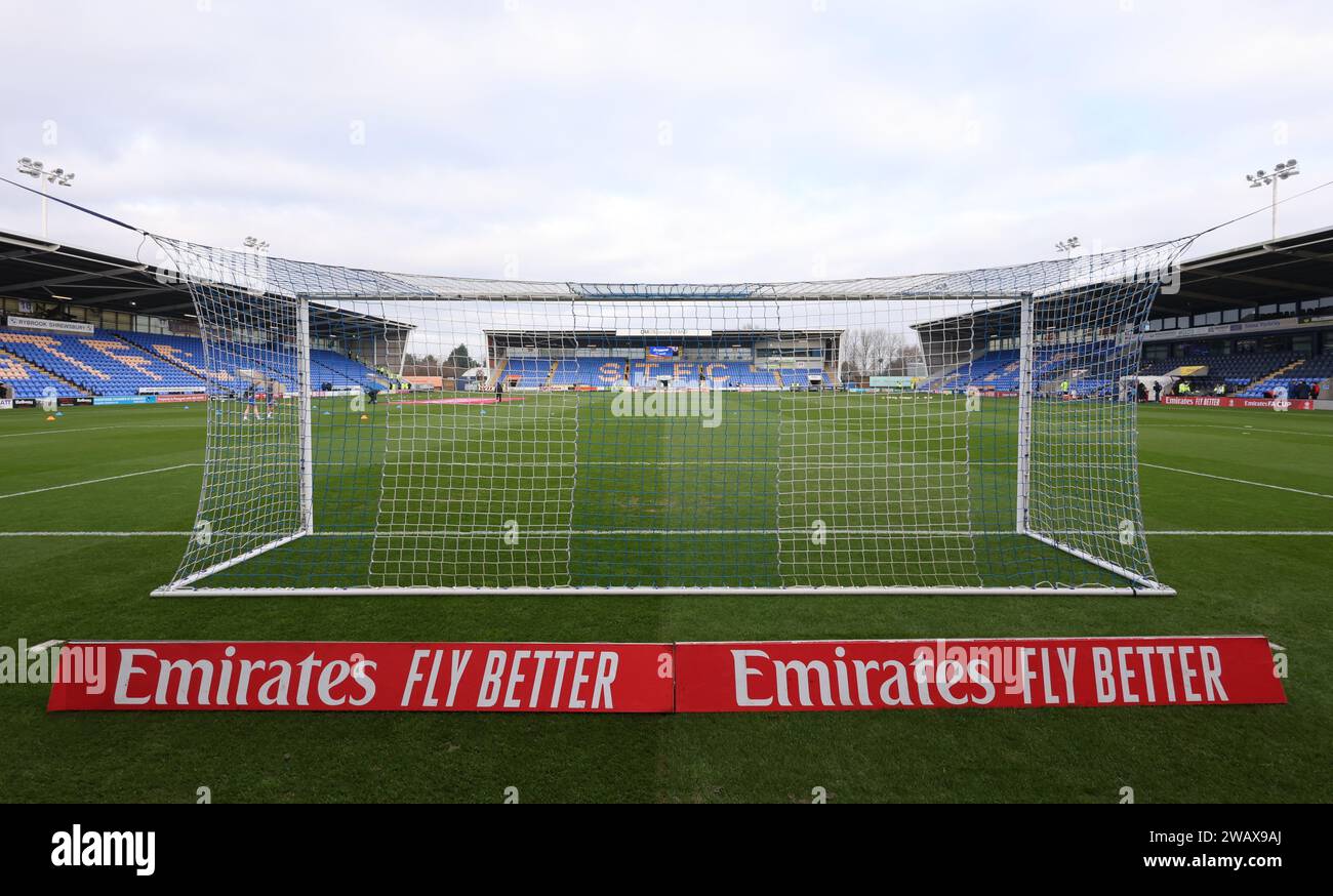Shrewsbury town general view hi-res stock photography and images - Alamy