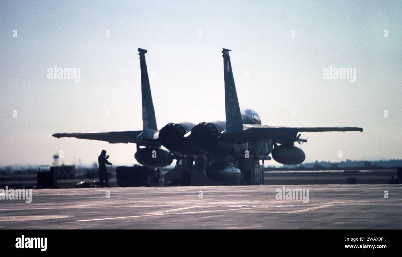 First Gulf War: 23rd January 1991 During the air-war with Iraq, a USAF ...
