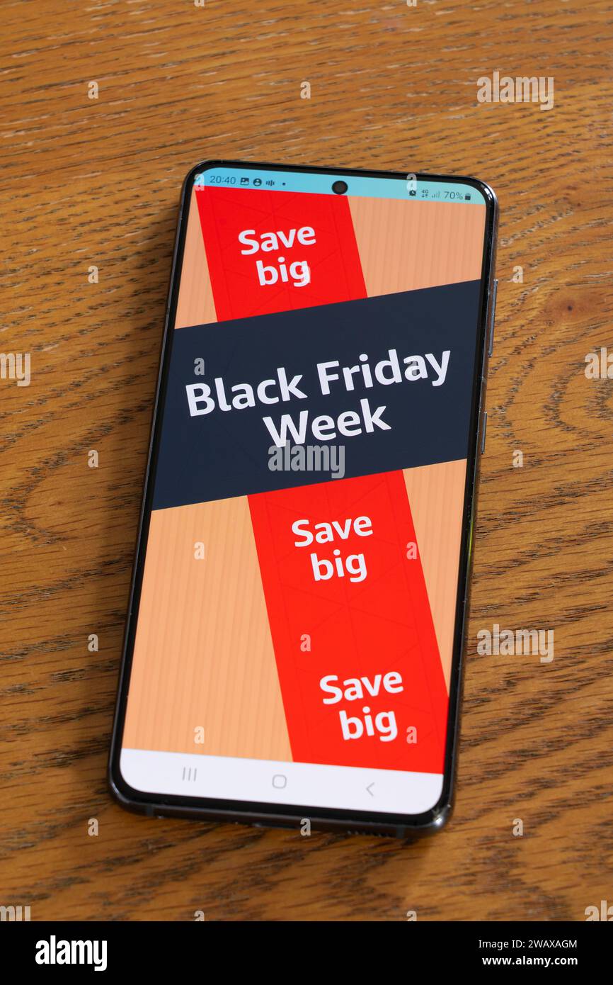 Black Friday Week - end of November sales event - with big savings ...