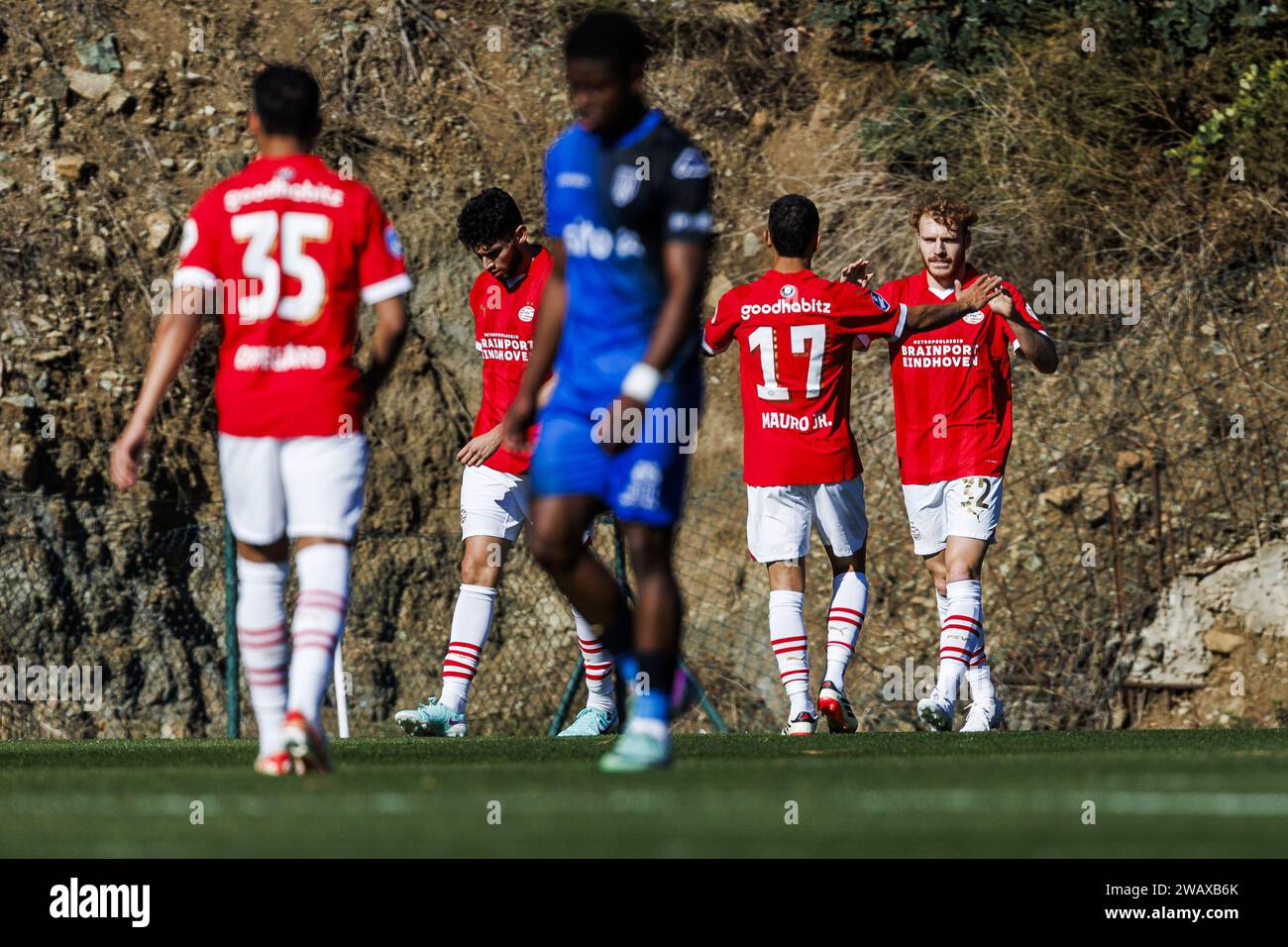 Benahavis, PSV Eindhoven - Heracles Almelo, 07-01-2024, Dutch ...
