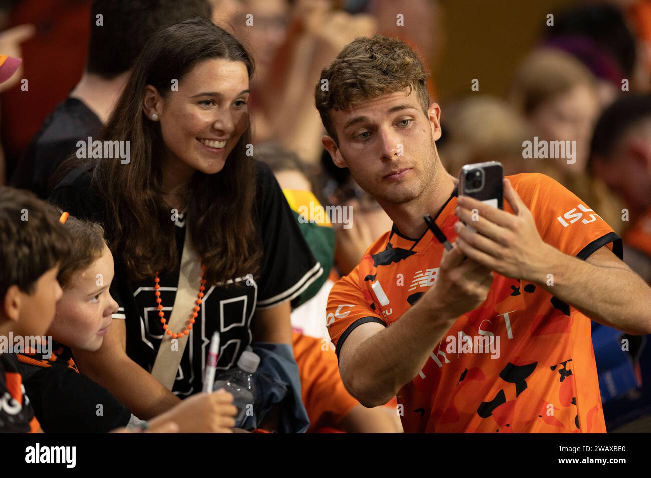 Brisbane, Australia. 6th Jan 2024. Alexander Parsons (22 Brisbane ...