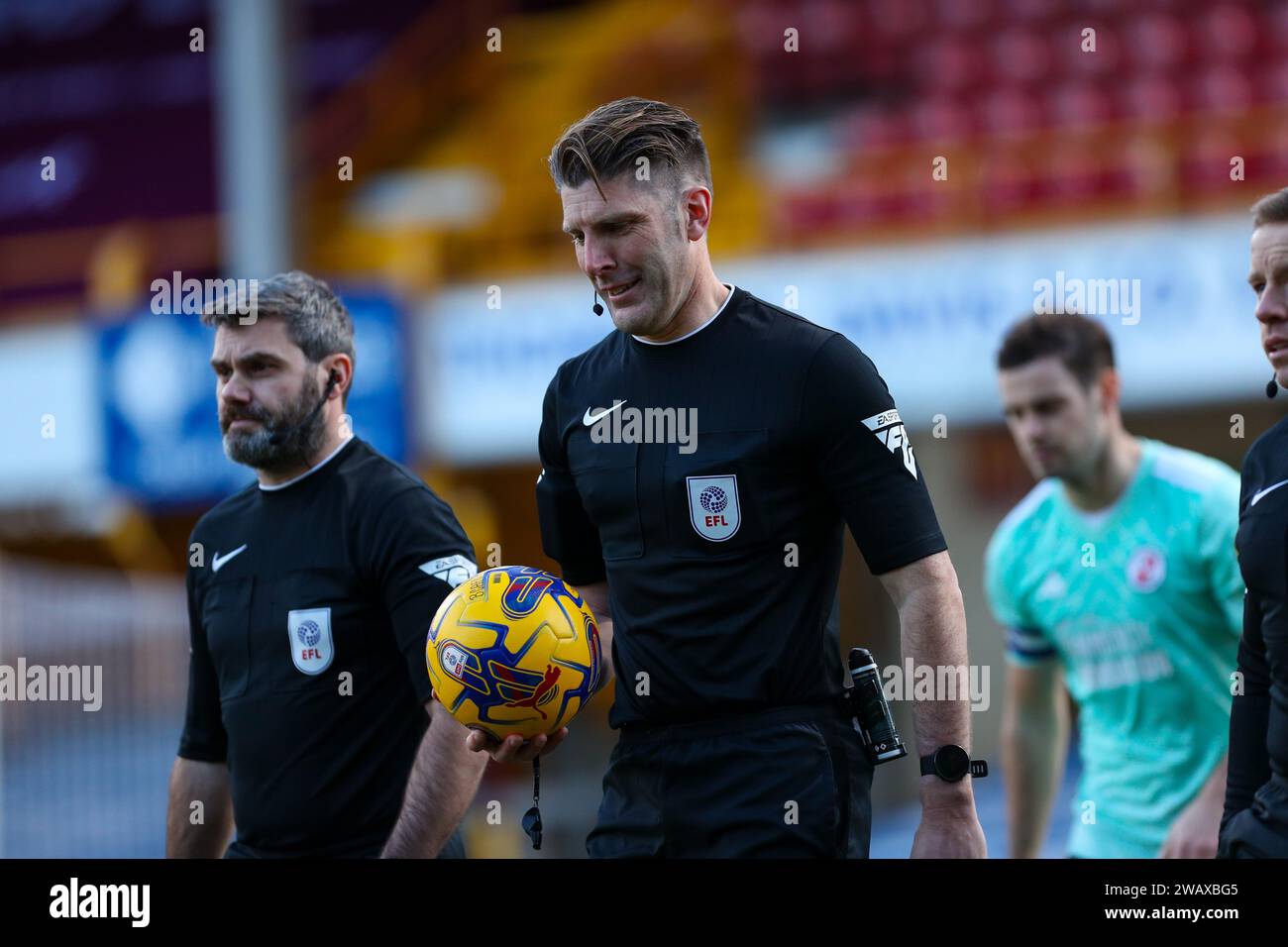 The University of Bradford Stadium, Bradford, England - 6th January ...