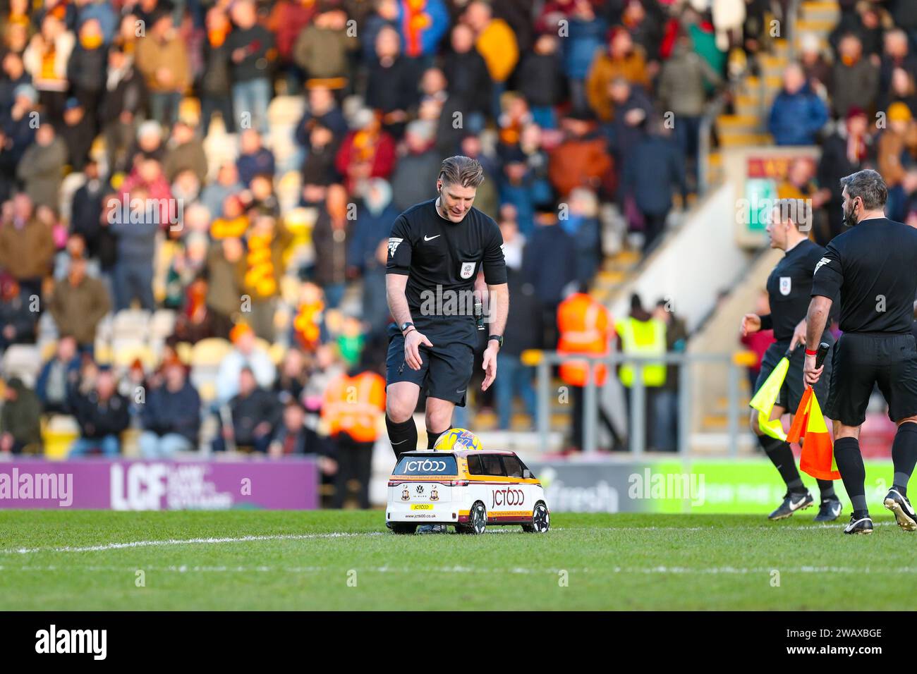The University of Bradford Stadium, Bradford, England - 6th January ...