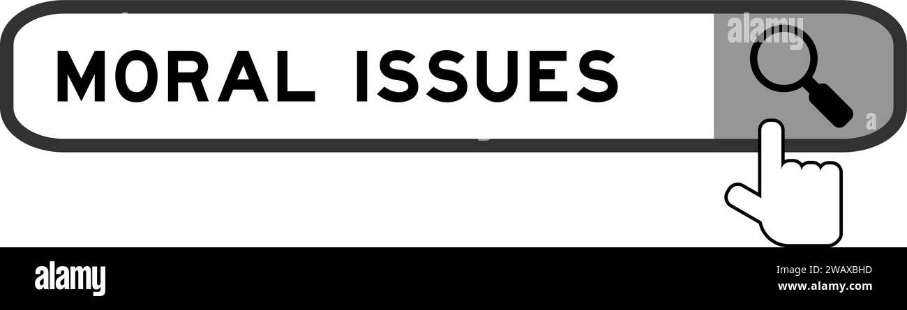 Moral issues Stock Vector Images - Alamy