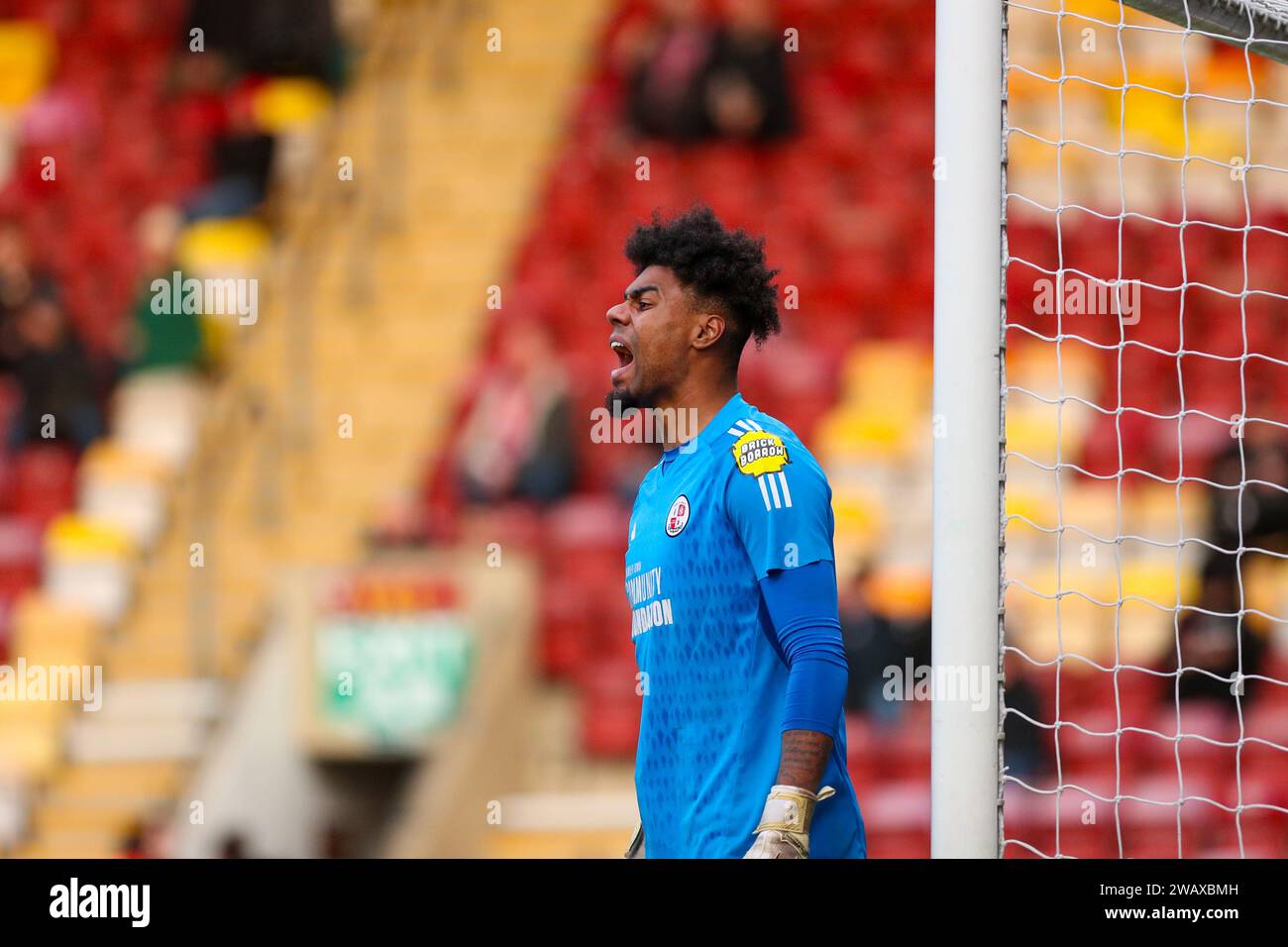 Goalkeeper corey addai 2023 hi-res stock photography and images - Alamy