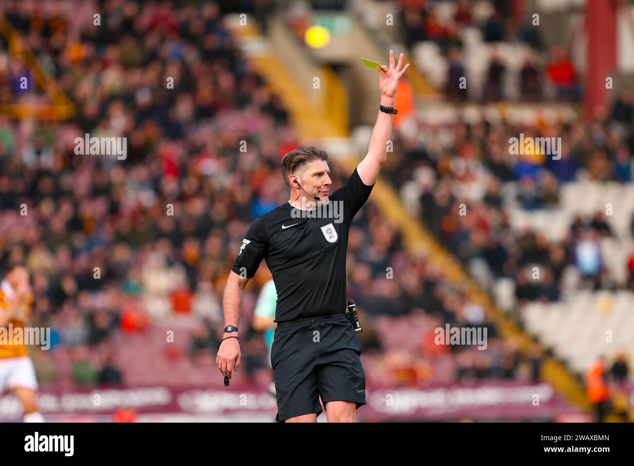 The University of Bradford Stadium, Bradford, England - 6th January ...