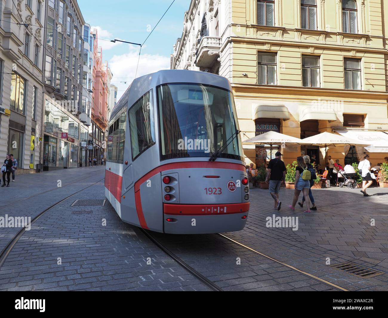 BRNO, CZECH REPUBLIC - CIRCA SEPTEMBER 2022: Tramway Public Transport Train Stock Photo - Alamy