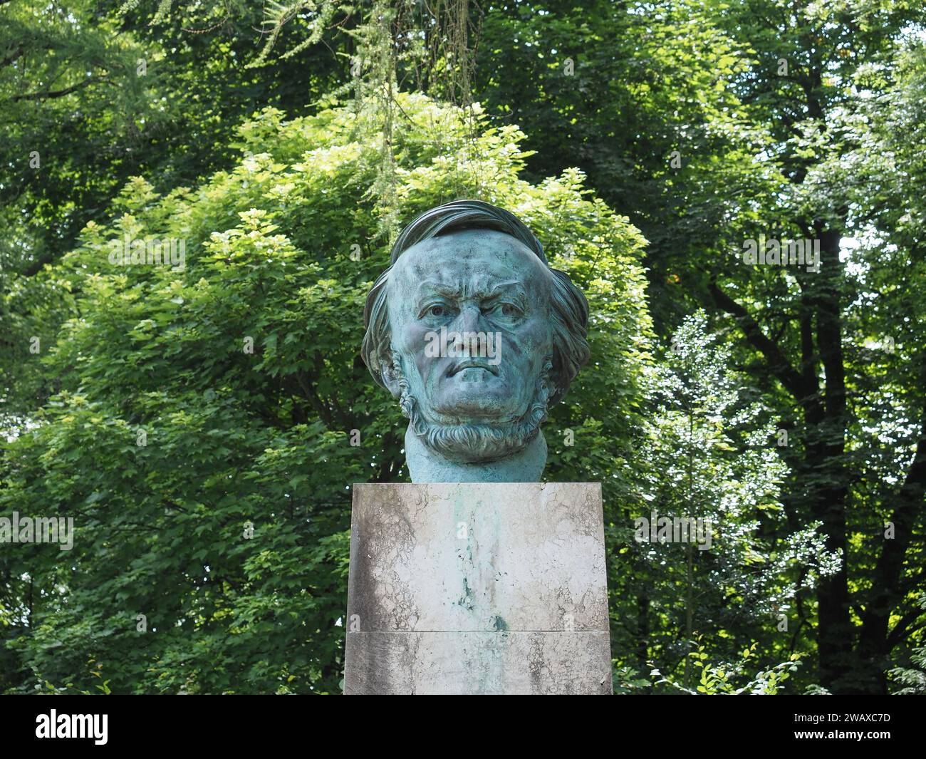 BAYREUTH, GERMANY - CIRCA JUNE 2022: Bust Of Siegfried Wagner By ...