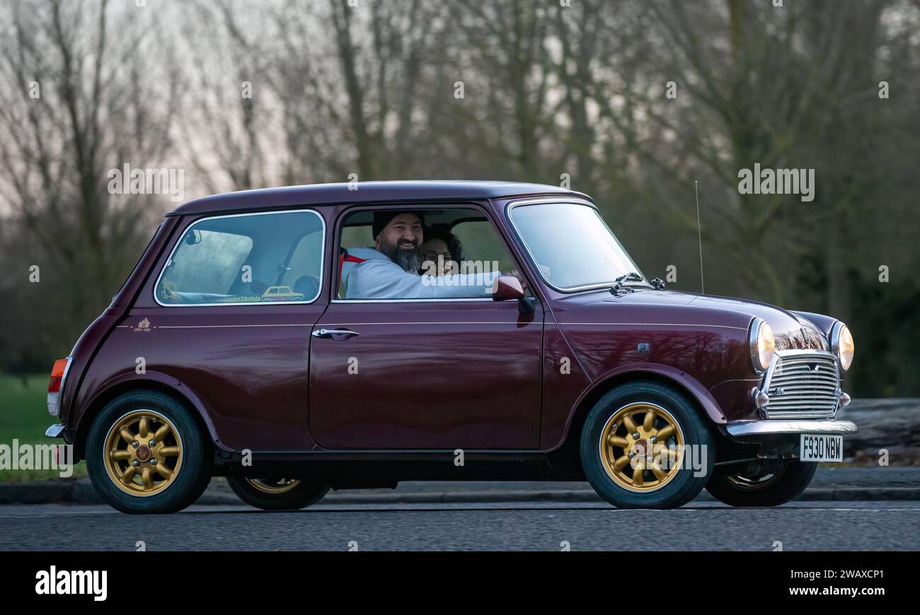Classic british mini car hi-res stock photography and images - Alamy