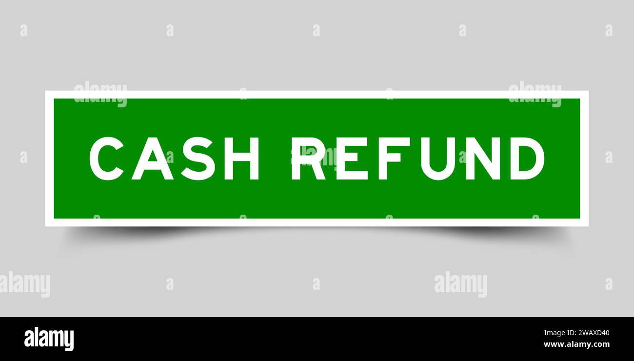 Refundment Stock Vector Images - Alamy