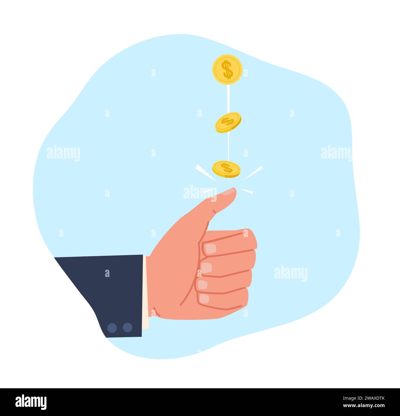Coin flip hi-res stock photography and images - Alamy