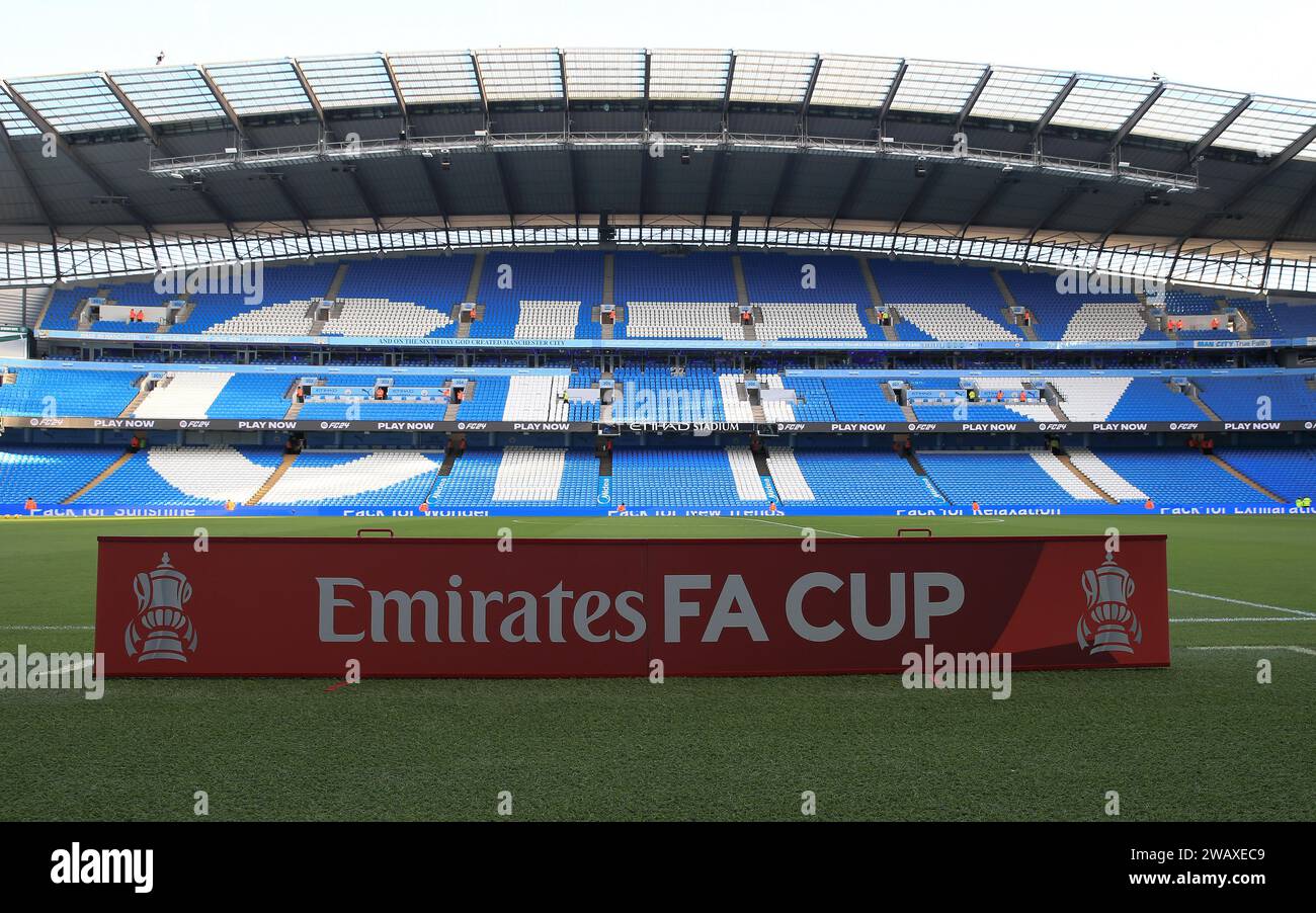 Etihad Stadium, Manchester, UK. 7th Jan, 2024. FA Cup Third Round ...