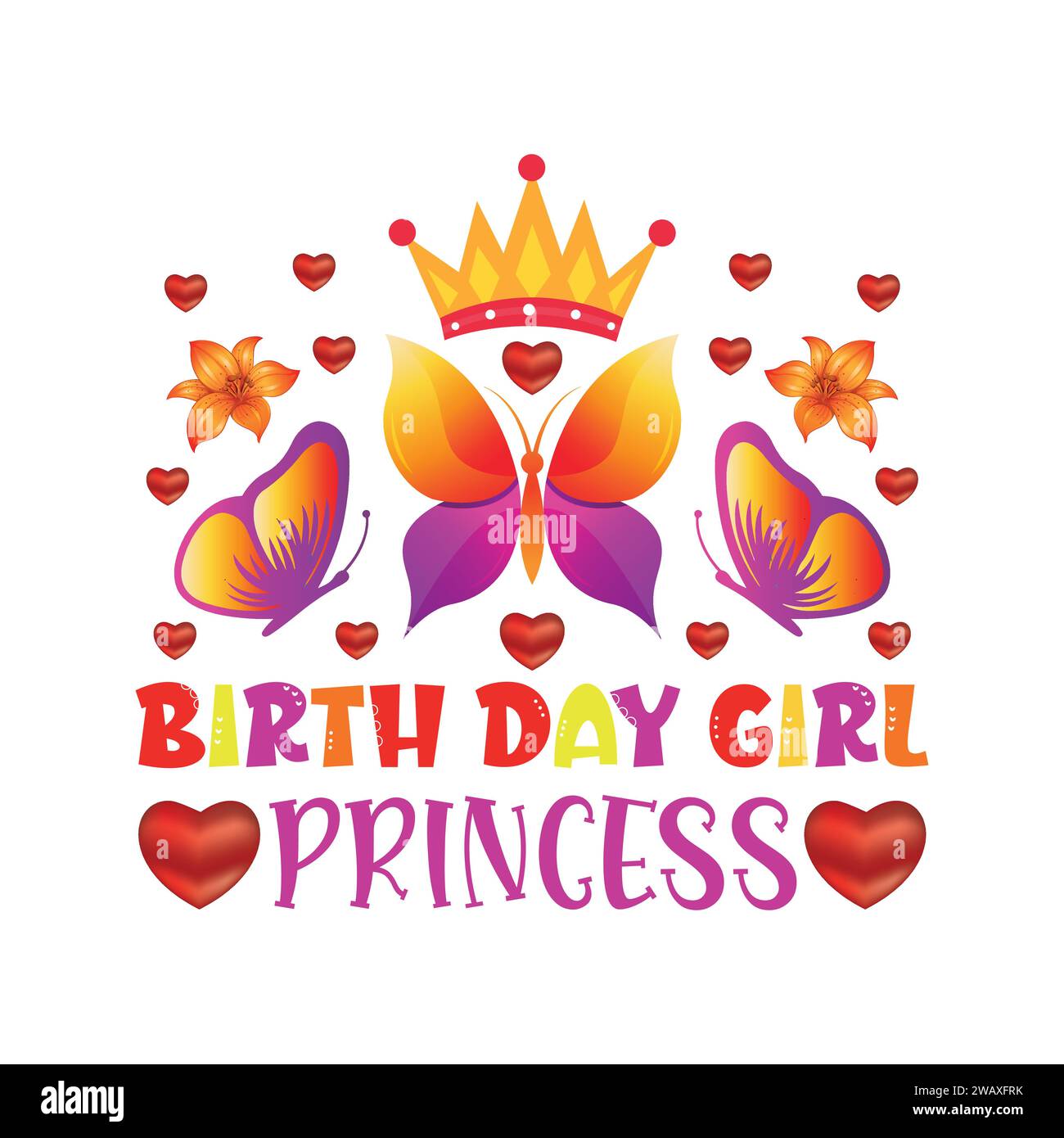 Vector butterflies background design Cut Out Stock Images & Pictures ...