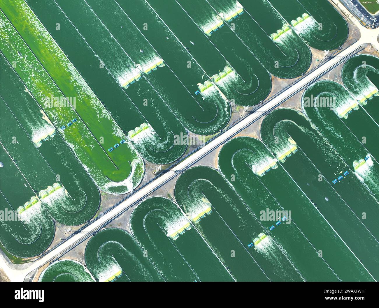 Fangchenggang. 7th Jan, 2024. This aerial photo taken on Jan. 7, 2024 ...