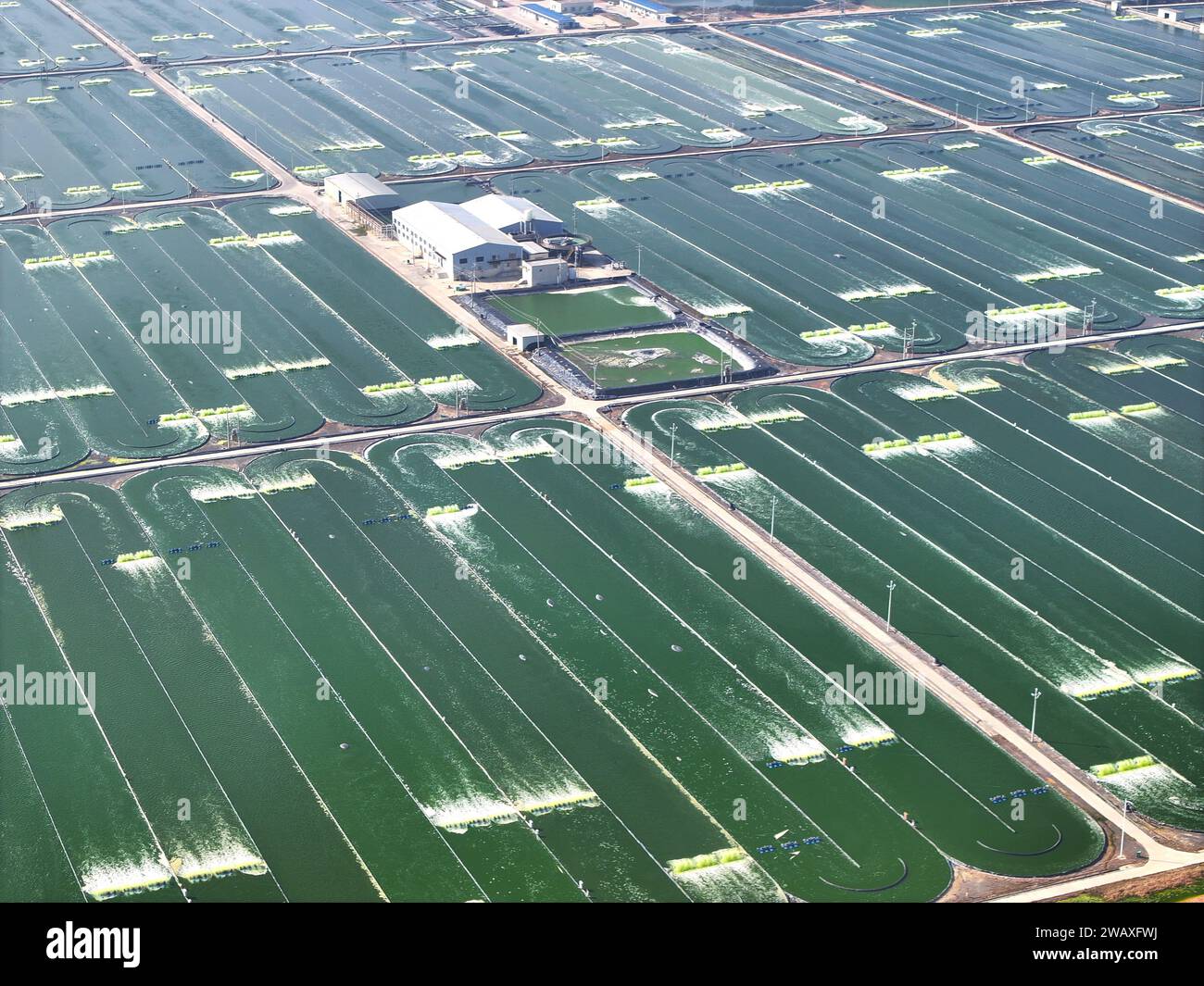 Fangchenggang. 7th Jan, 2024. This aerial photo taken on Jan. 7, 2024 ...