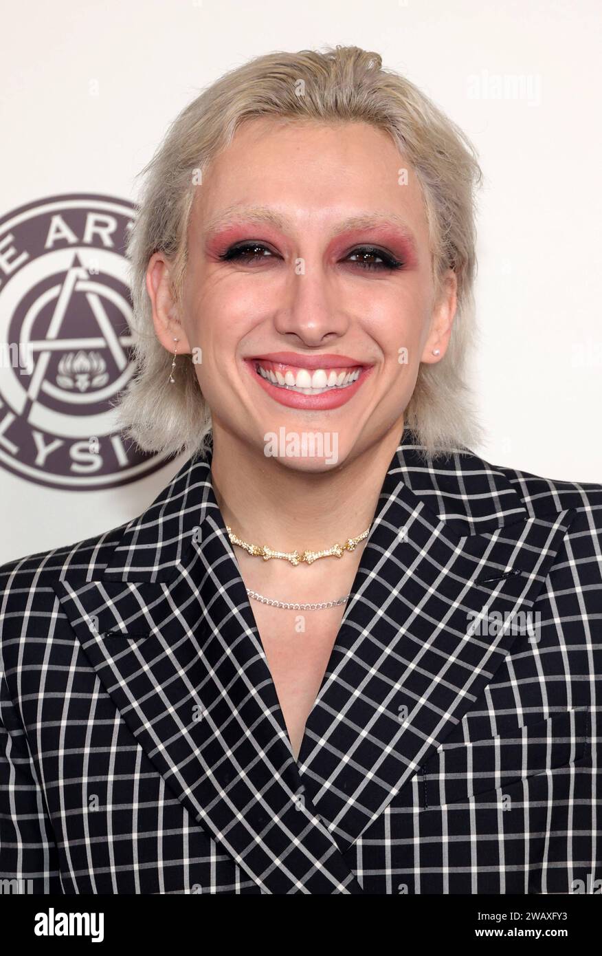 LOS ANGELES, CA - JANUARY 6: Mason Alexander Park at The Art of ...