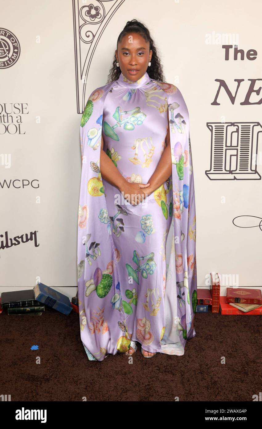 LOS ANGELES, CA - JANUARY 6: Zuri Marley at The Art of Elysiums 2024 ...