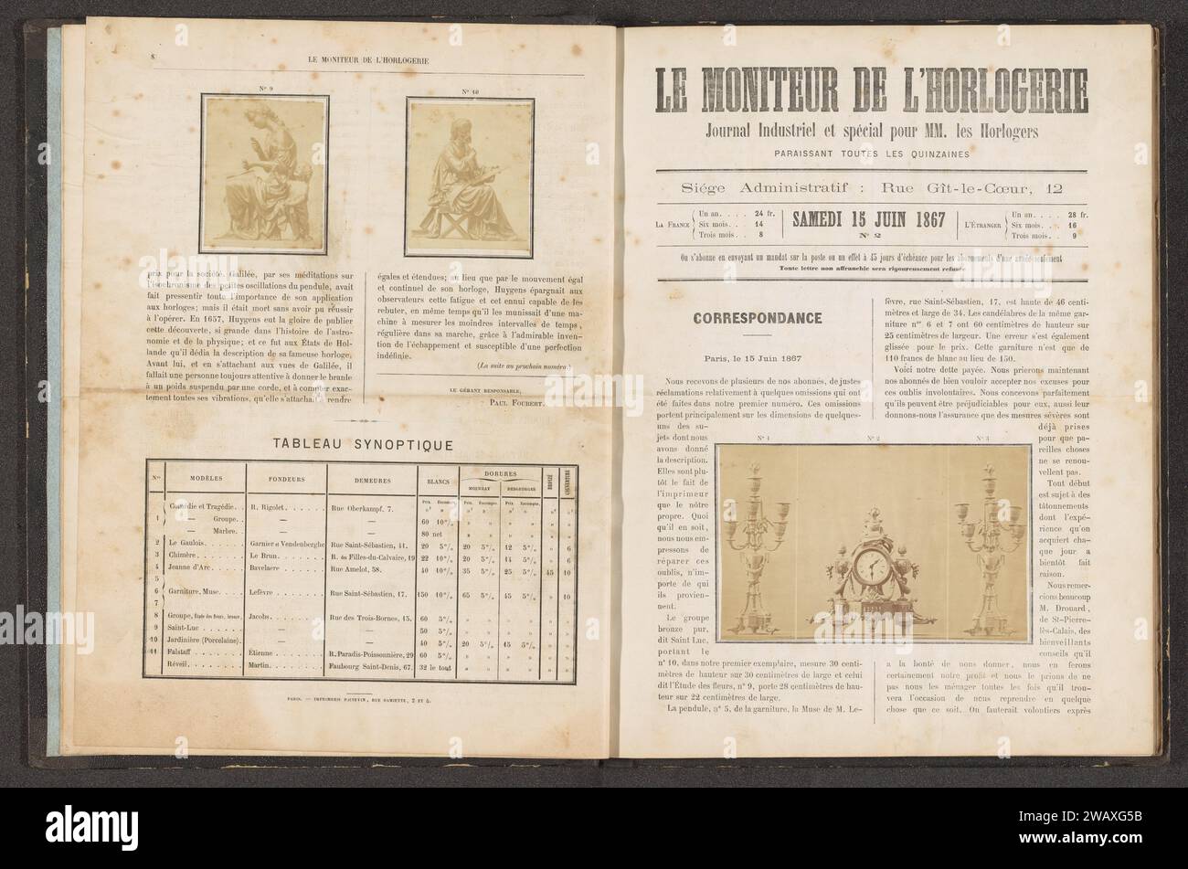 Two bronze sculptures by M. Jacobs, c. 1857 - in or before 1867 ...