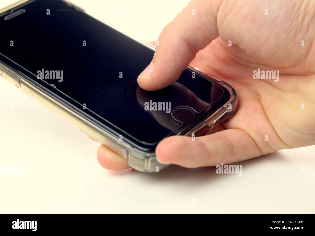 Silhouette phone apps hi-res stock photography and images - Alamy