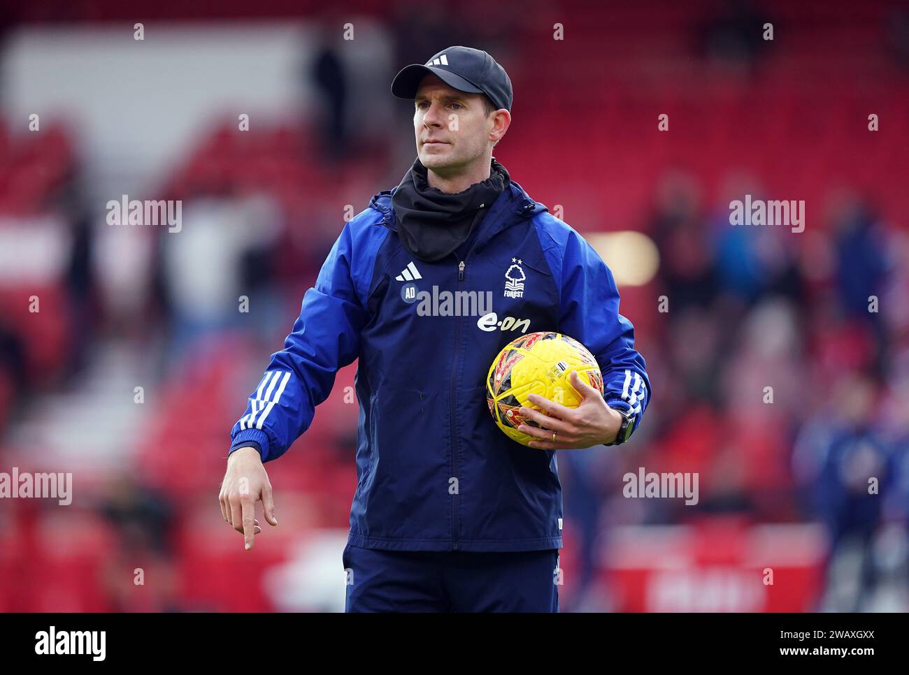 Nottingham Forest fitness coach Antonio Dias during the Emirates FA Cup ...