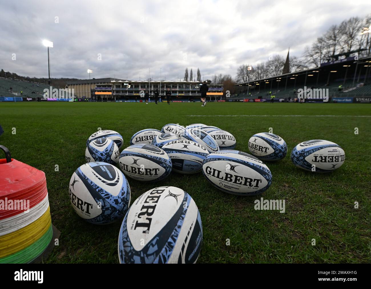 Bath, Somerset, UK. 7th January 2024, The Recreation Ground, Bath ...