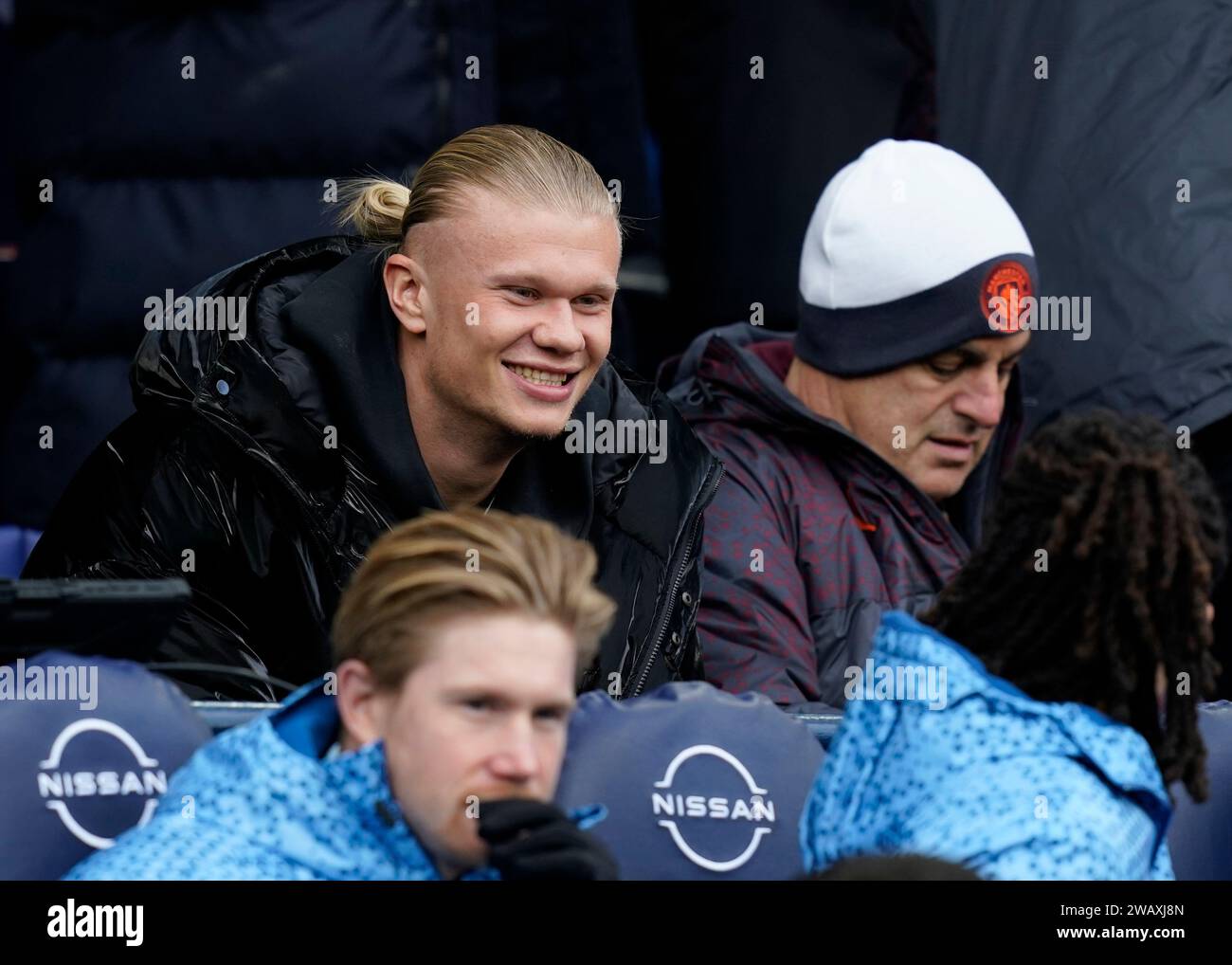 Haaland manchester city back hi-res stock photography and images - Alamy