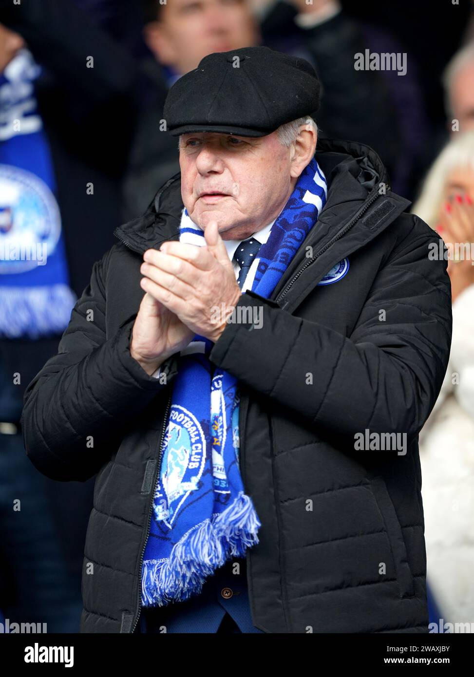 Peterborough United Director of Football Barry Fry during the Emirates ...