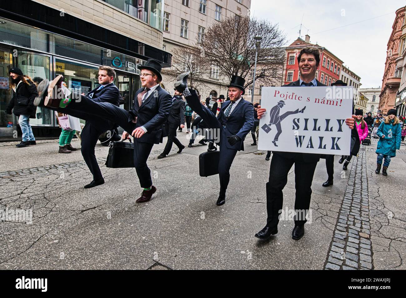 Brno, Czech Republic. 07th Jan, 2024. The eleventh mock event called ...